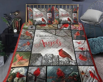 Cardinal Bed Set - Etsy