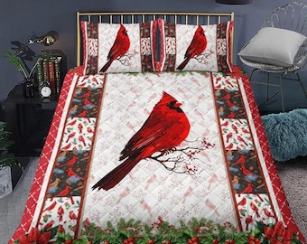 Cardinal Bed Set - Etsy