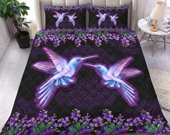 Hummingbird Queen Size Quilt - Etsy