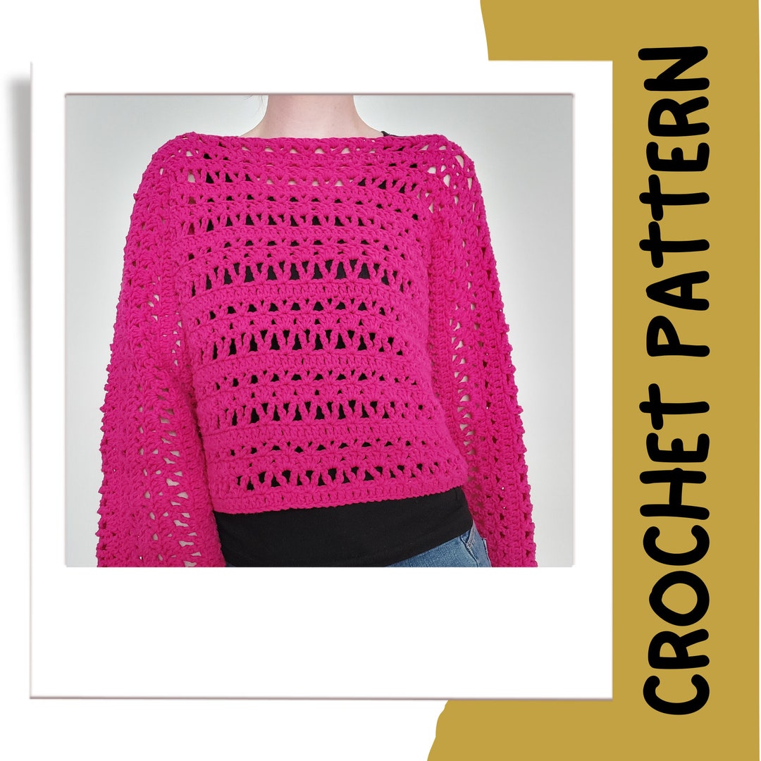 Crochet Top Pattern Crochet Pattern Crochet Top Crochet Shirt Crochet ...