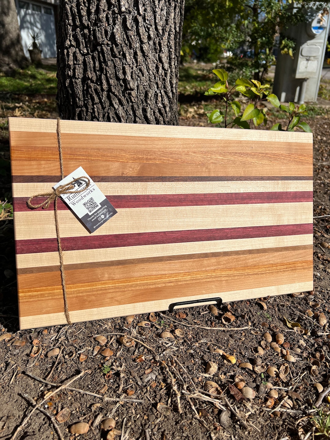 Face and Edge Grain Cutting Board Walnut/maple/cherry/canary/purple ...