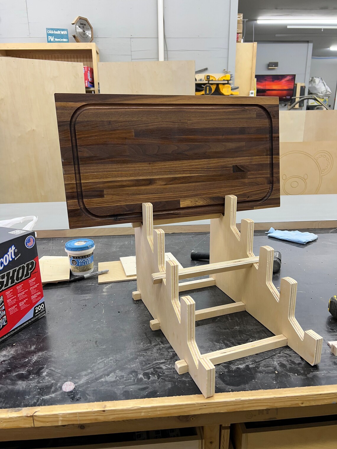 Cutting Board Display Stand / Craft Market Display / Downloadable File ...