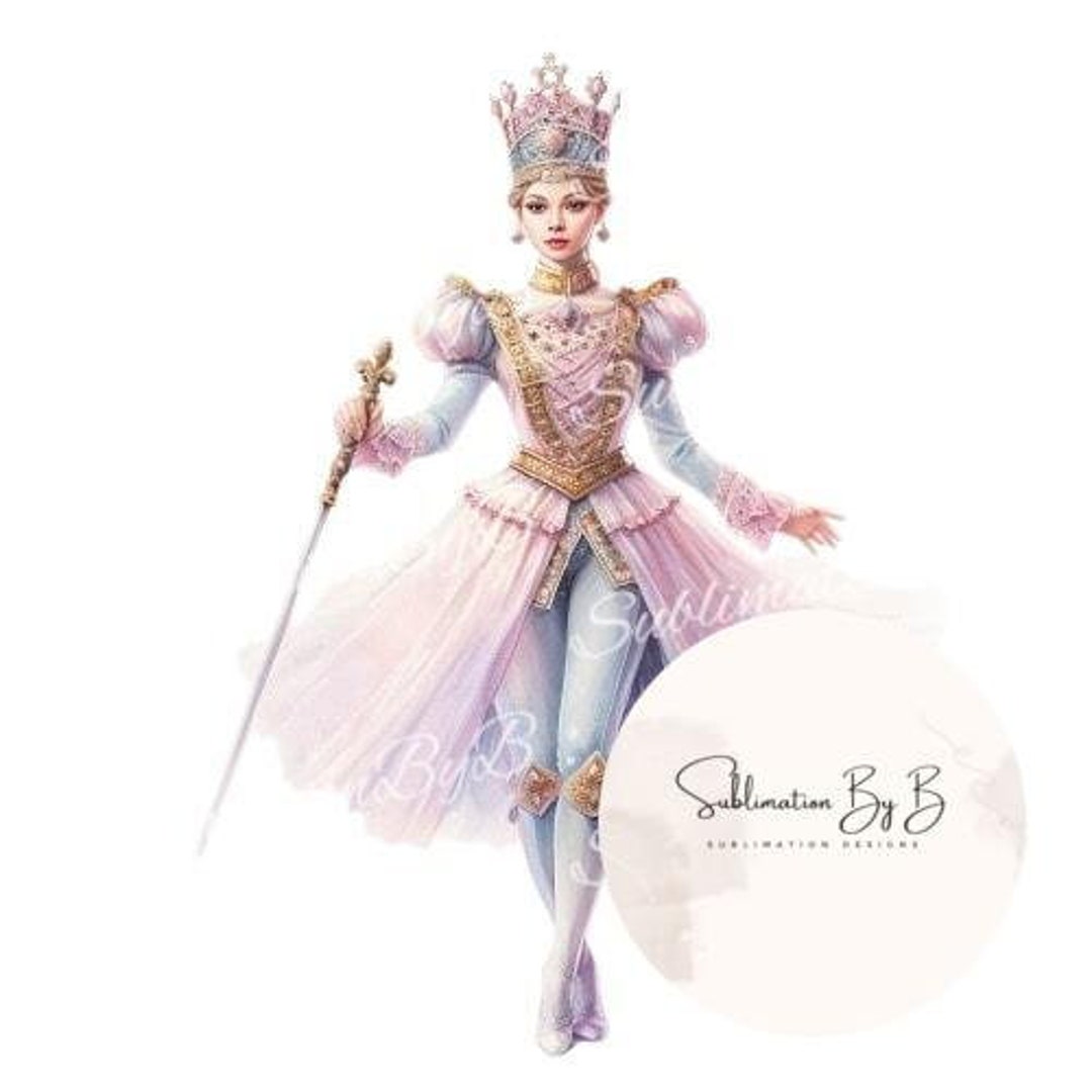 Twinkle Toes Tinsel Elegant Christmas Ballerina Sublimation - Etsy