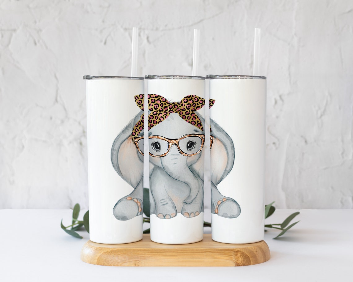 Cute Elephant Sublimation Design PNG Cool Animal Sublimation - Etsy