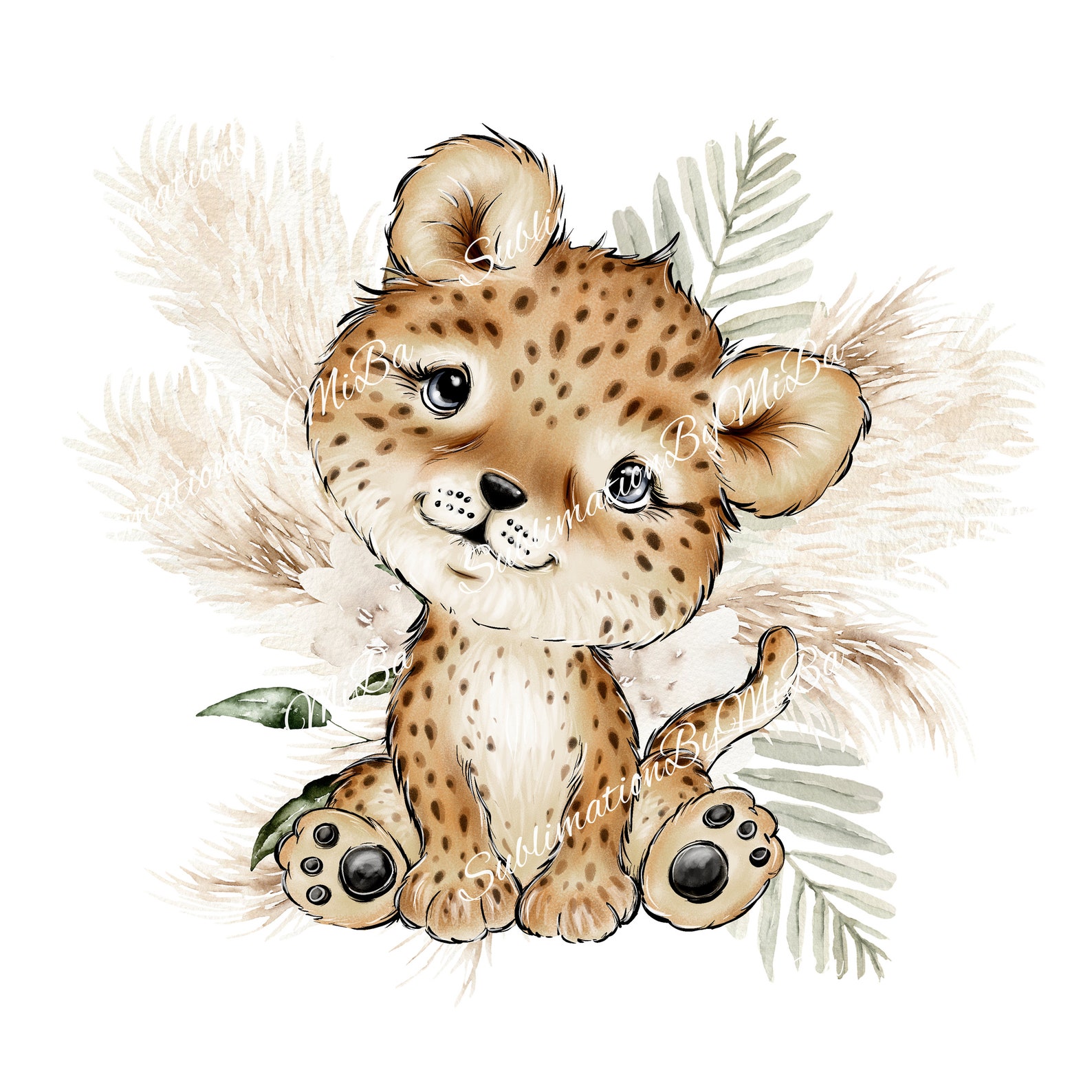 Leopard Stay Wild Sublimation Design PNG Cute Leopard - Etsy