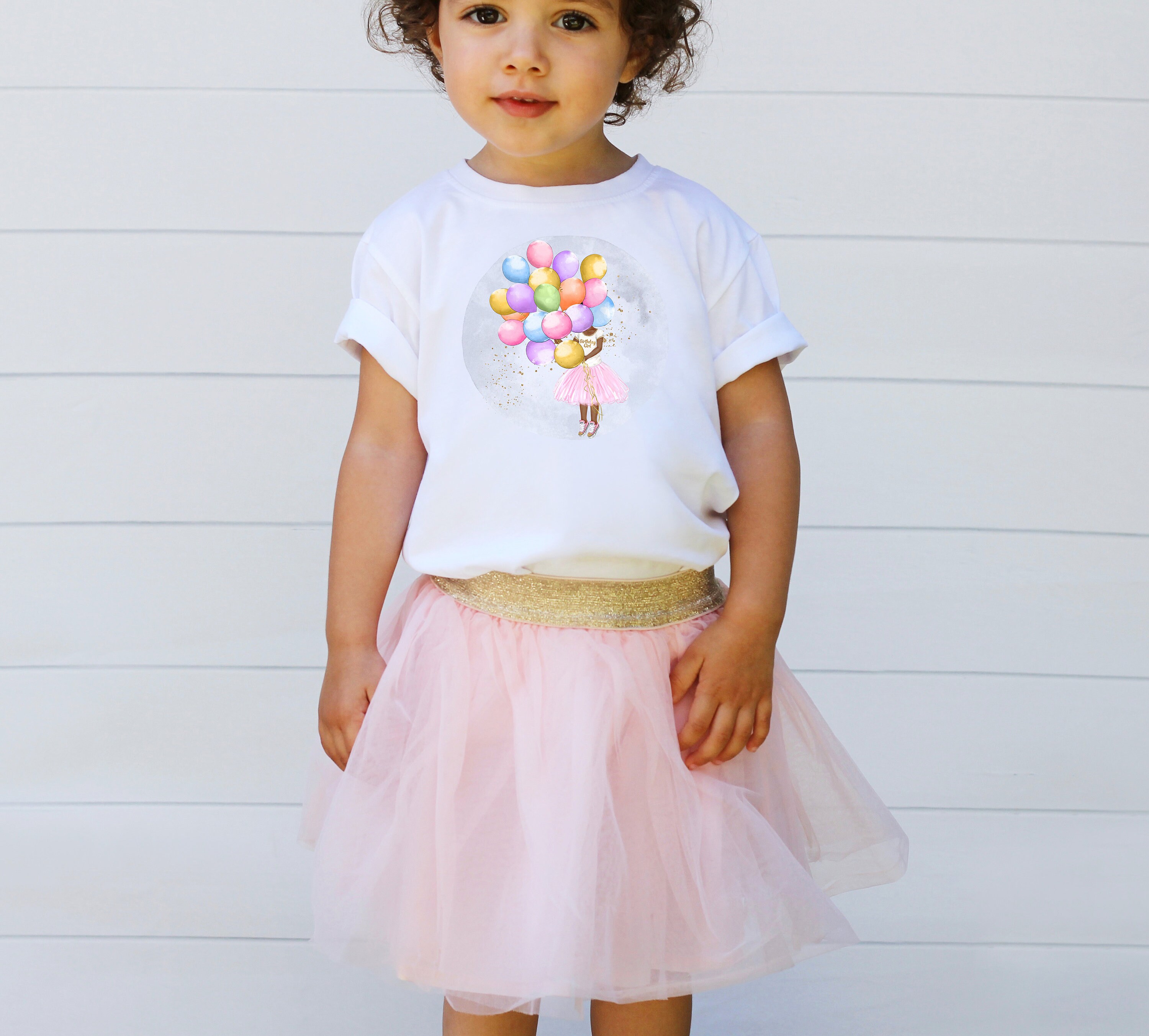 Birthday Girl Sublimation Design PNG Cute Girl Toddler | Etsy