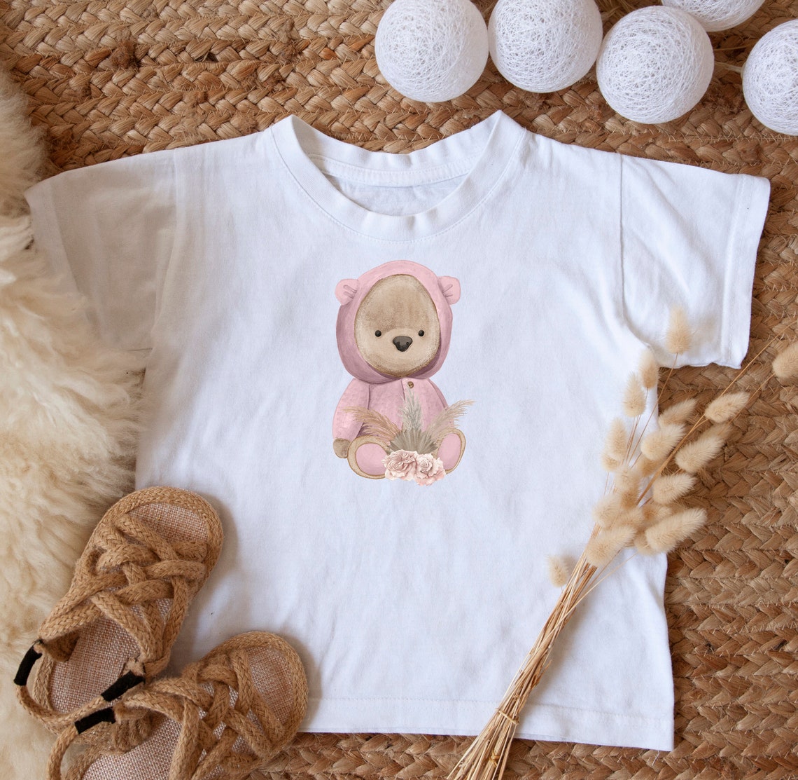 Baby Bear Sublimation Design PNG Rainbow Toddler Sublimation | Etsy