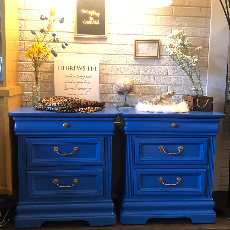 Eclectic Nightstands - Etsy
