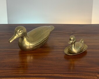 Brass Duck Set | Etsy