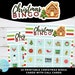 Christmas Bingo Christmas Party Bingo Game Class Party Bingo Family ...