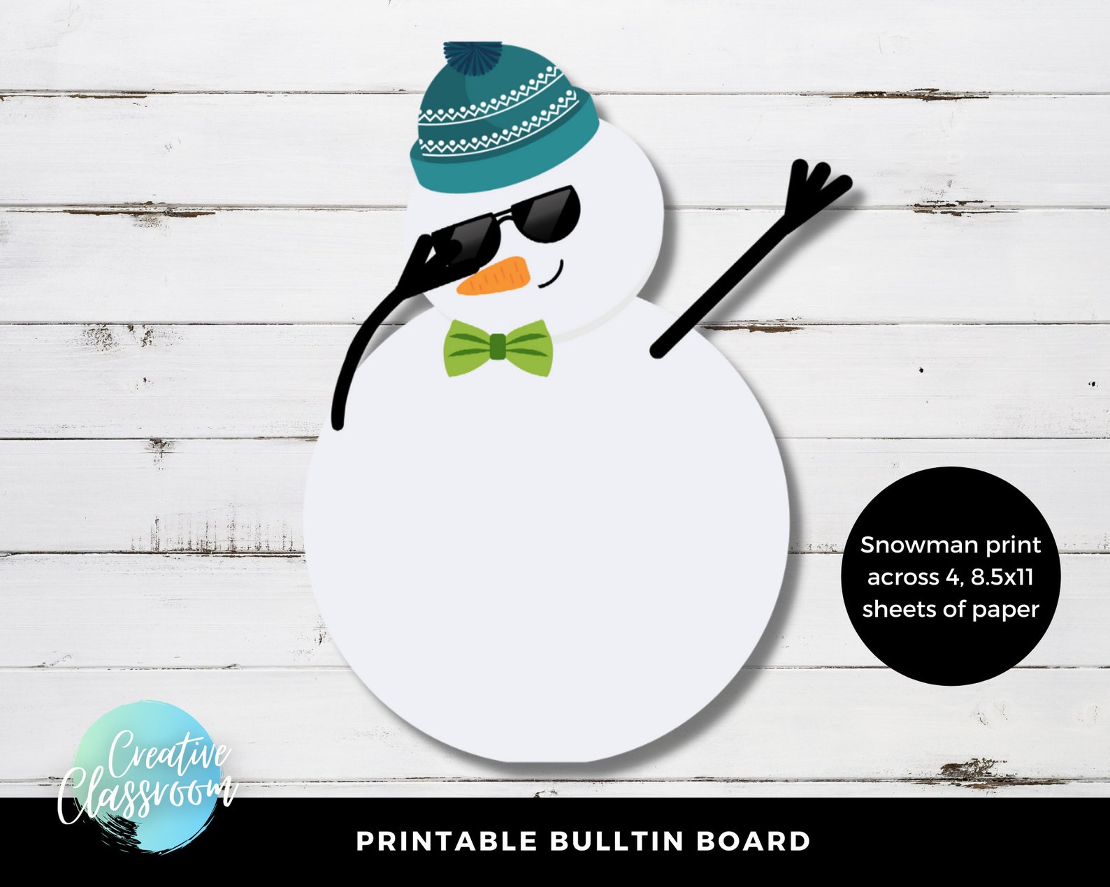Chillin' With My Snowmies Bulletin Board | Snowman Themed Bulletin ...