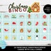 Christmas Bingo Christmas Party Bingo Game Class Party Bingo Family ...