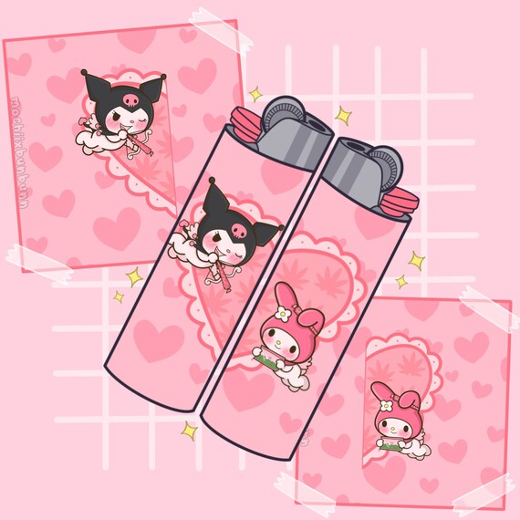 Paper Stickers Kawaii Stoner MyMelody Kuromi Sanrio San-x Holographic ...