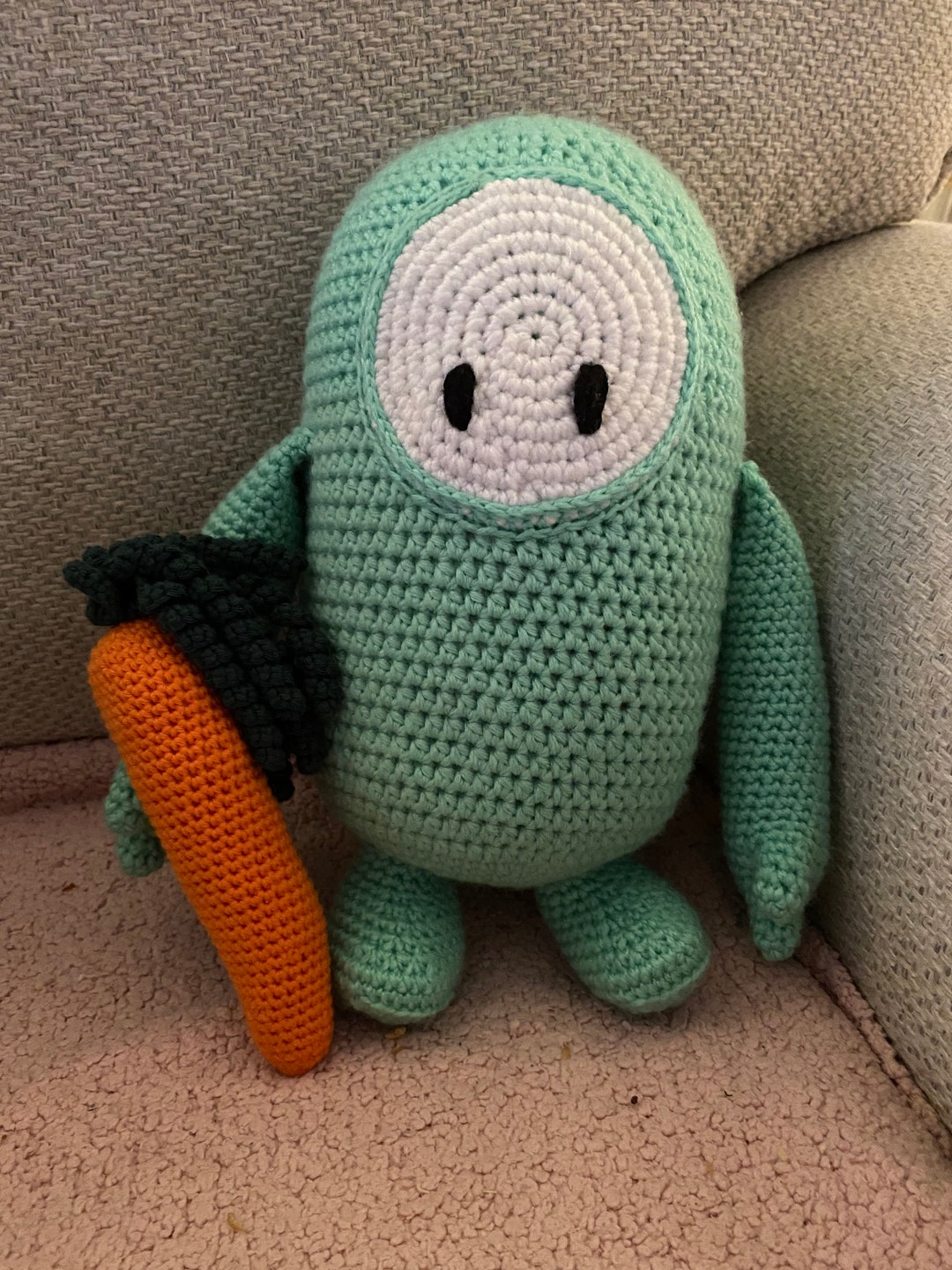 Fall Guys Plushie 30cm in Mint Green Cuddle Size Soft Toy - Etsy