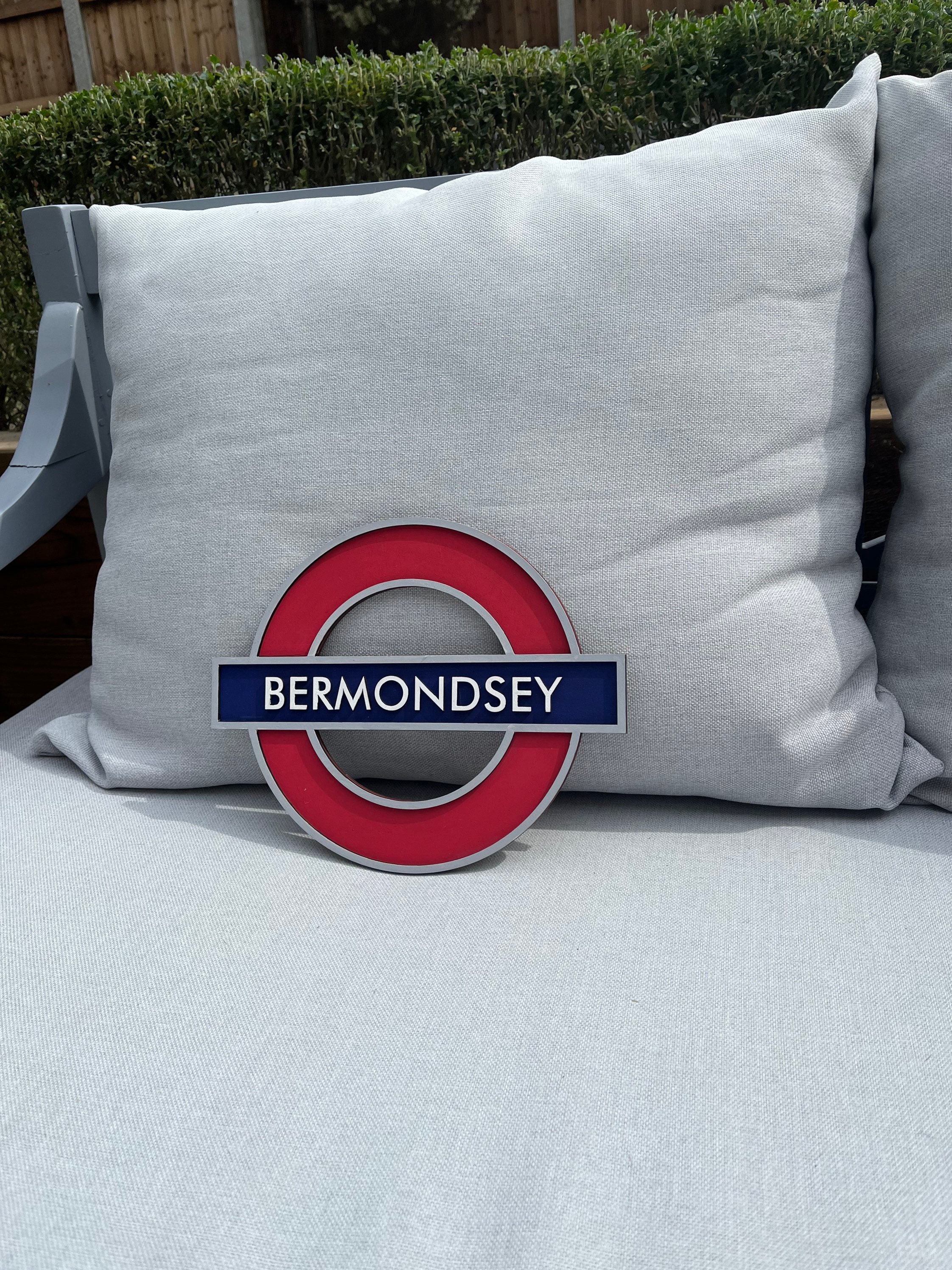 London Underground Tube Sign Mdf Handpainted Any Name | Etsy UK
