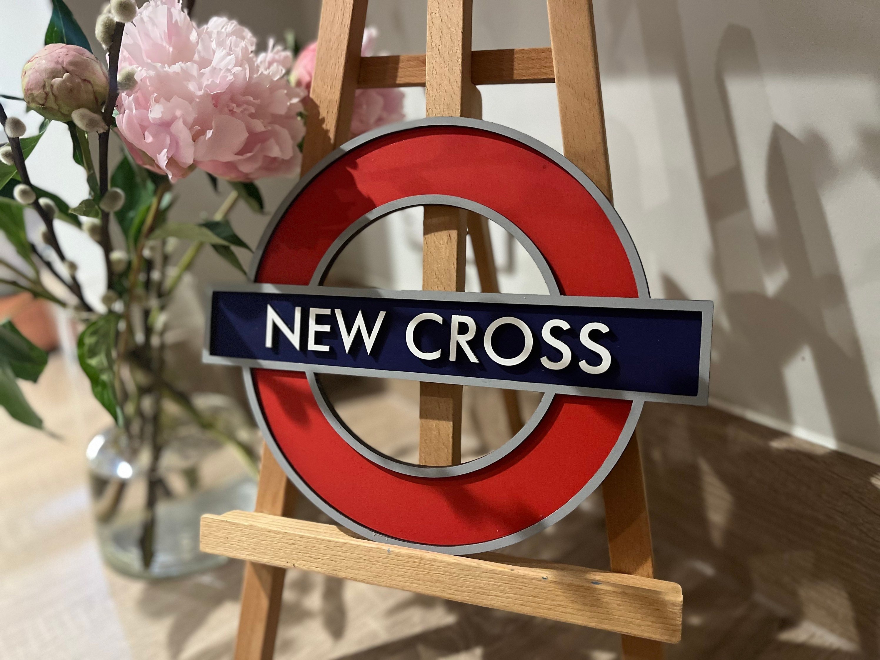 London Underground Tube Sign Mdf Handpainted Any Name - Etsy UK