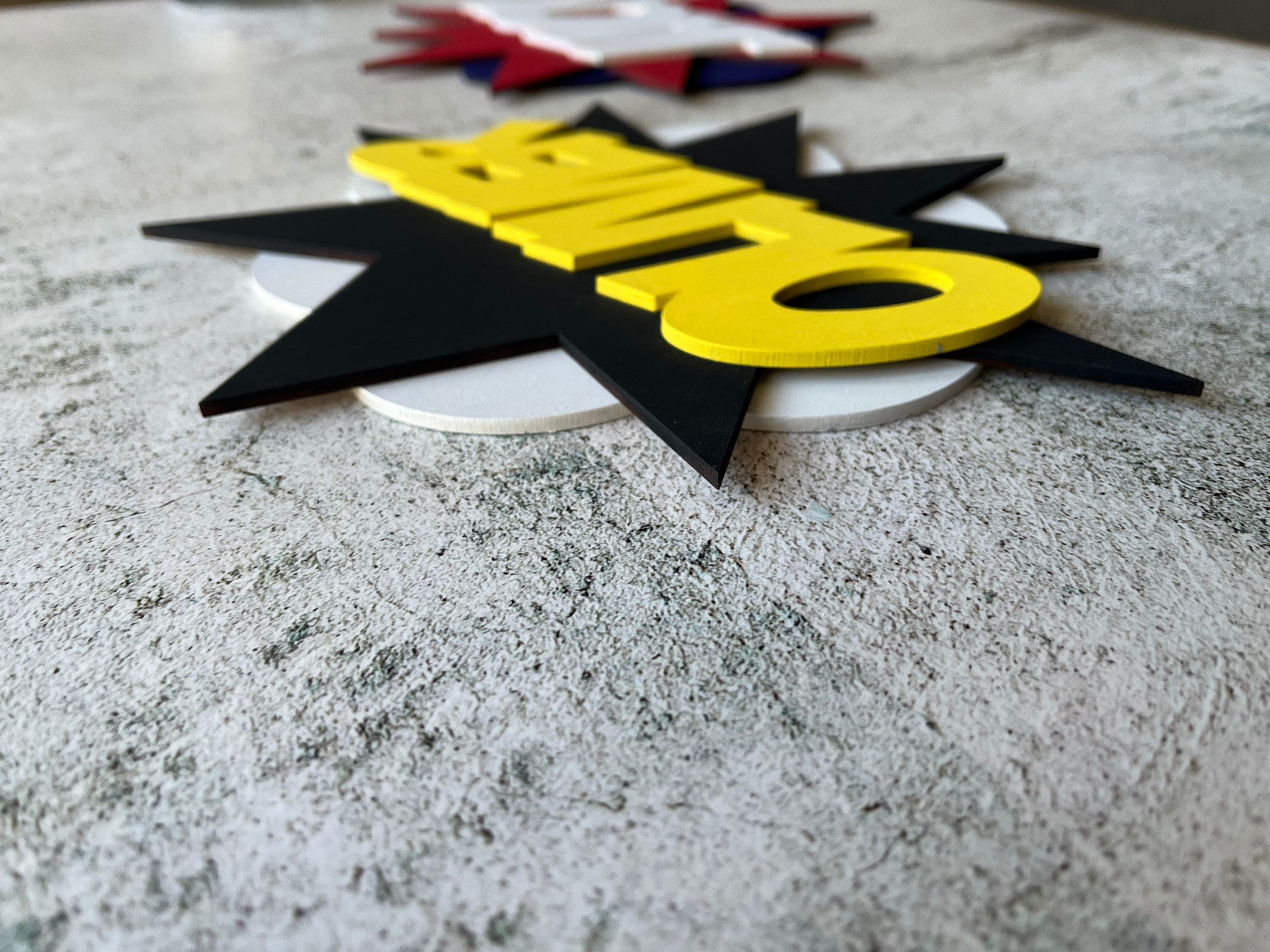 Personalised Superhero Sign, Comic Style Sign, Comic Book Style Plaque ...