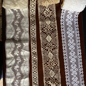 Vintage Band Lace Pack - Set of Four Pieces Grab Bag, Trim for ...