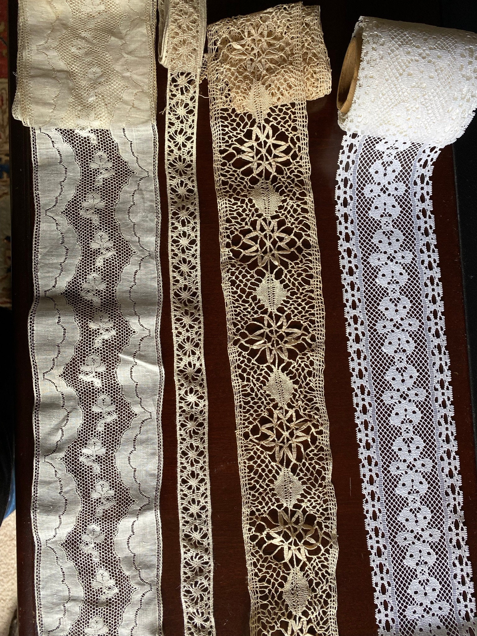 Vintage Band Lace Pack - Set of Four Pieces Grab Bag, Trim for ...