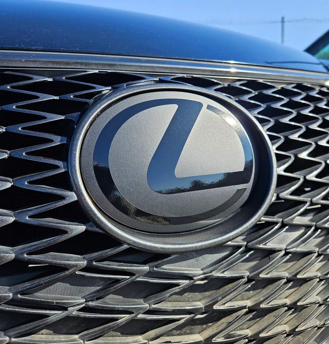 2015-2018 Lexus RC350 Stealth Vinyl Decal Emblem Overlay Cover Front ...