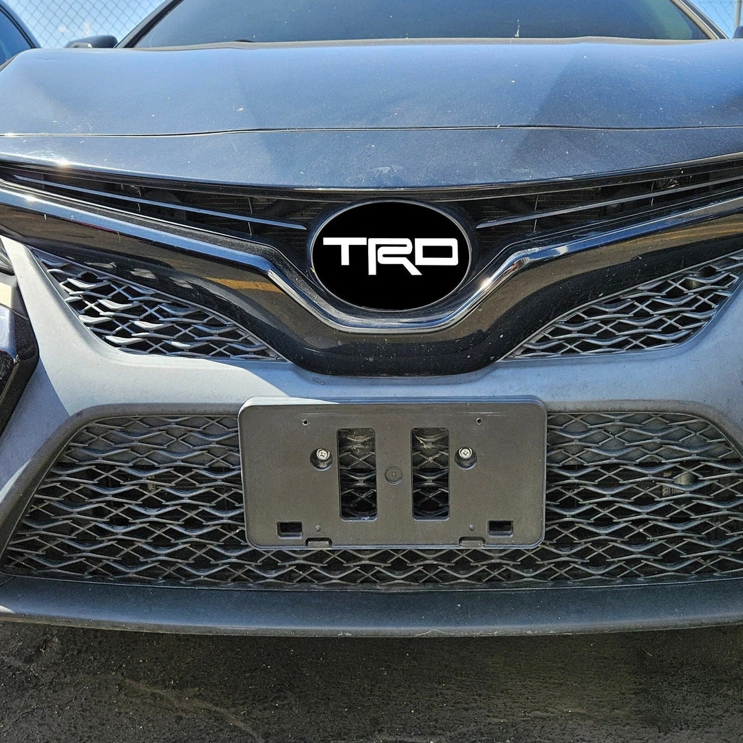 2018 - 2024 Toyota Camry TRD Logo Front Emblem Vinyl Overlay Decal ...