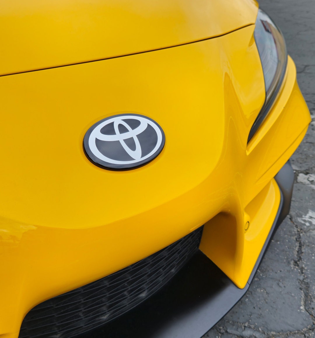 2020-2023 Toyota Supra MK5 Vinyl Emblem Overlay Decals Set Front & Rear ...