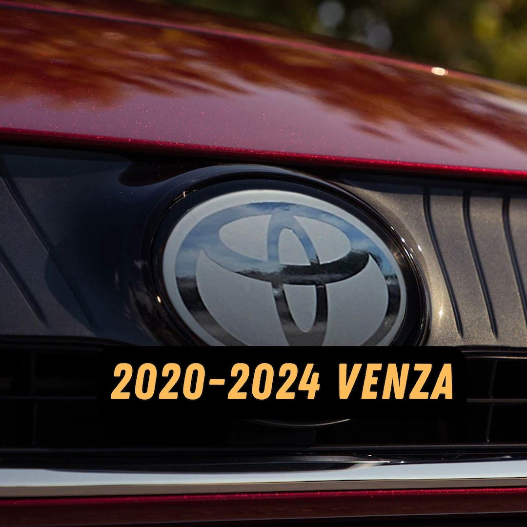 2020-2024 Toyota Venza Front Stealth Emblem Vinyl Overlay Decal Wrap - Etsy