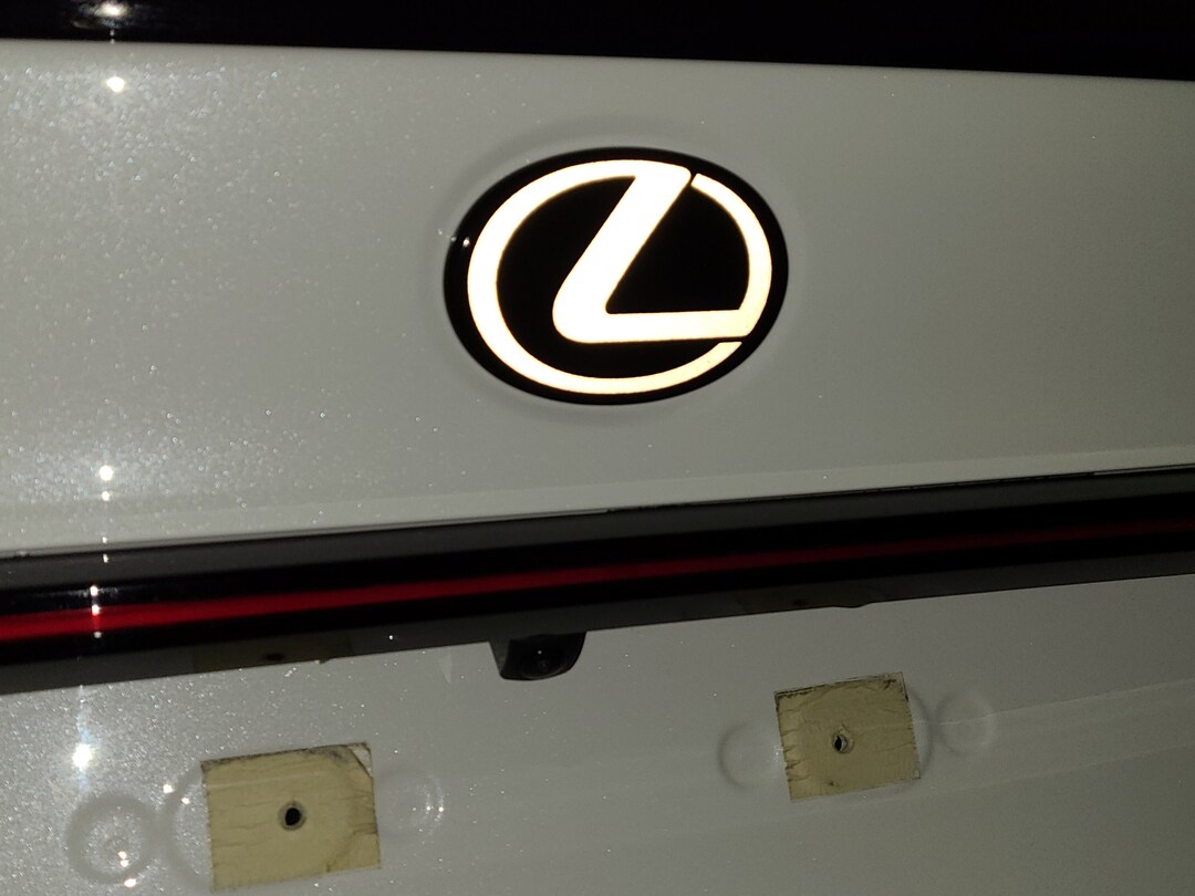 Reflective Lexus Rear Emblem Vinyl Overlay IS350 IS300 - Etsy