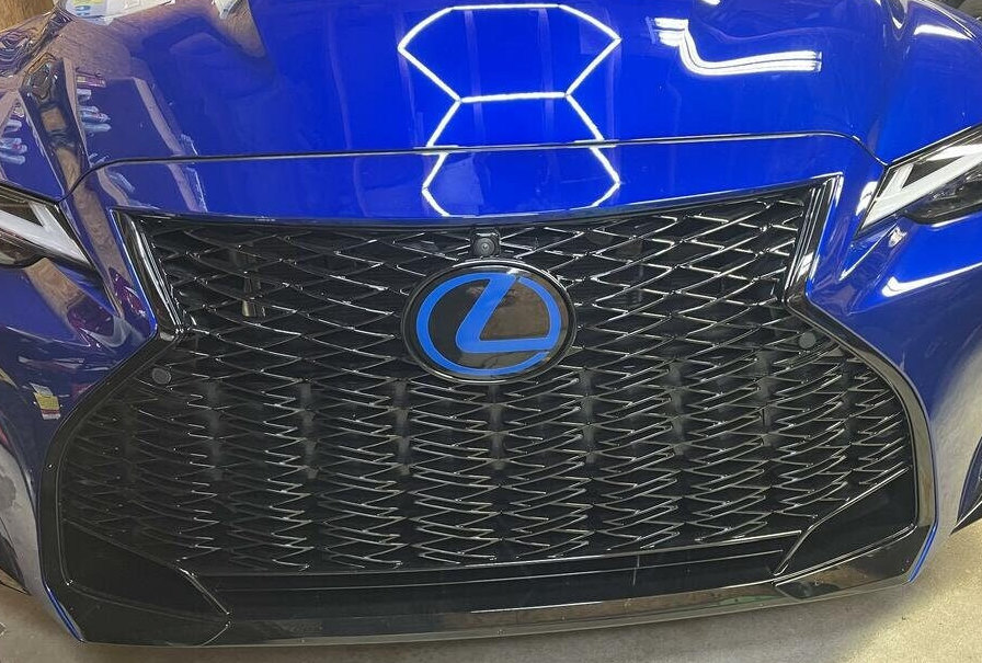 Lexus Emblem Front Vinyl Overlay F-sport | 2014+ IS350, IS250, IS200T ...