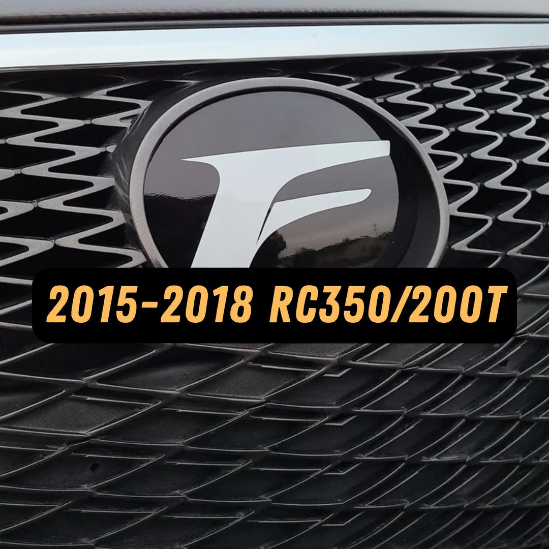2015-2018 Lexus RC350 Vinyl Decal Emblem Overlay Cover Front Grille | F ...