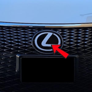 2015-2018 Lexus RC350 Vinyl Decal Emblem Overlay Cover Front Grille | F ...