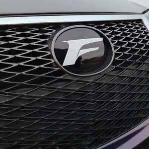 2015-2018 Lexus RC350 Vinyl Decal Emblem Overlay Cover Front Grille F ...