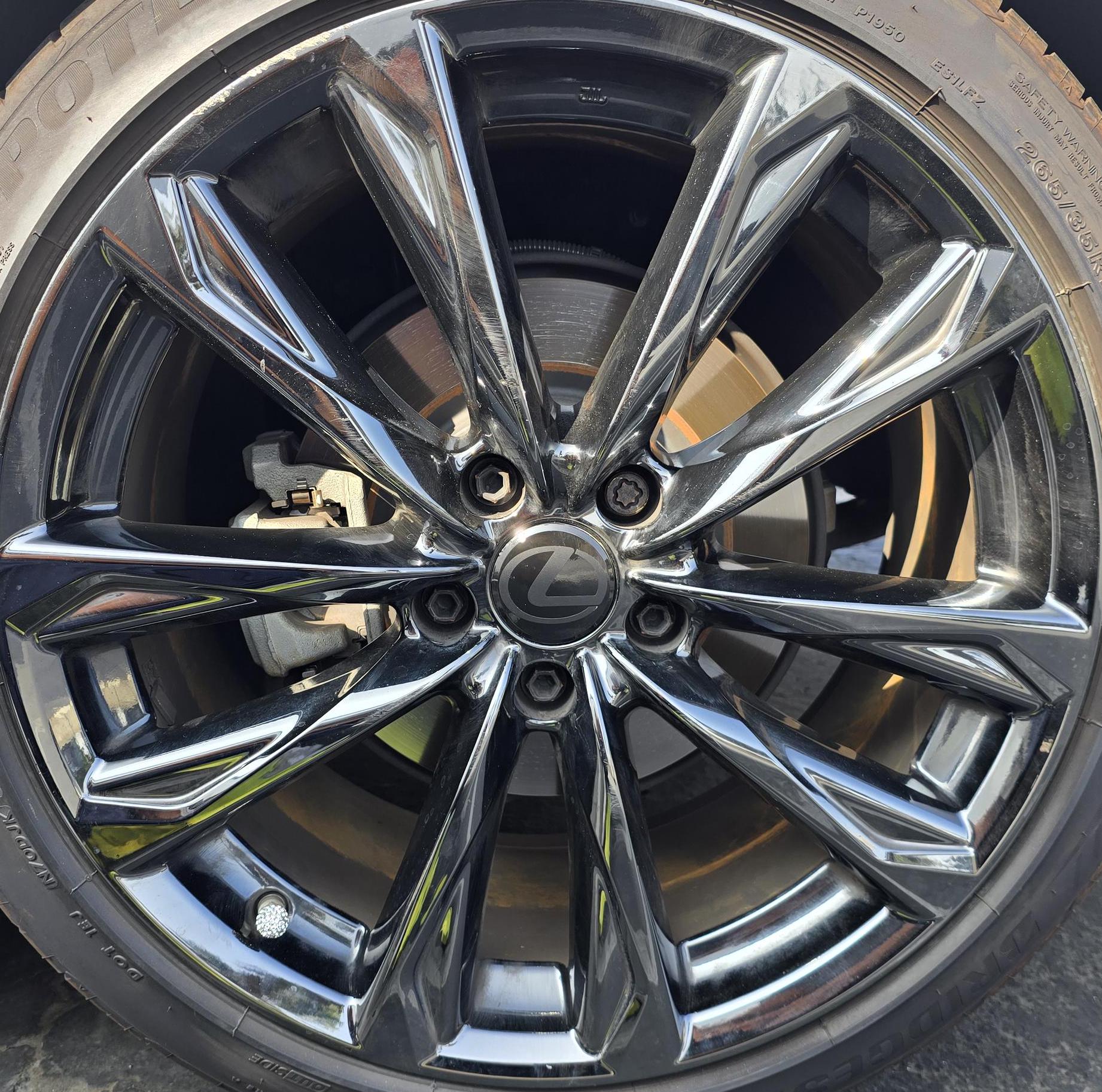 Lexus Logo Stealth Wheel Center Cap Emblem Overlay Sticker Decal Cover ...