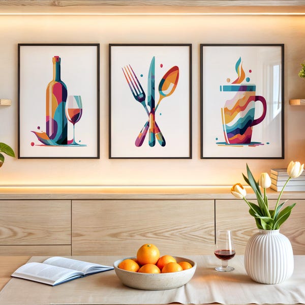 Kitchen Prints - Etsy UK