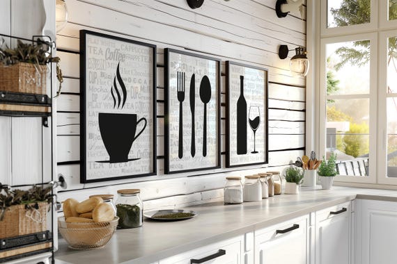 Modern Kitchen Art Prints