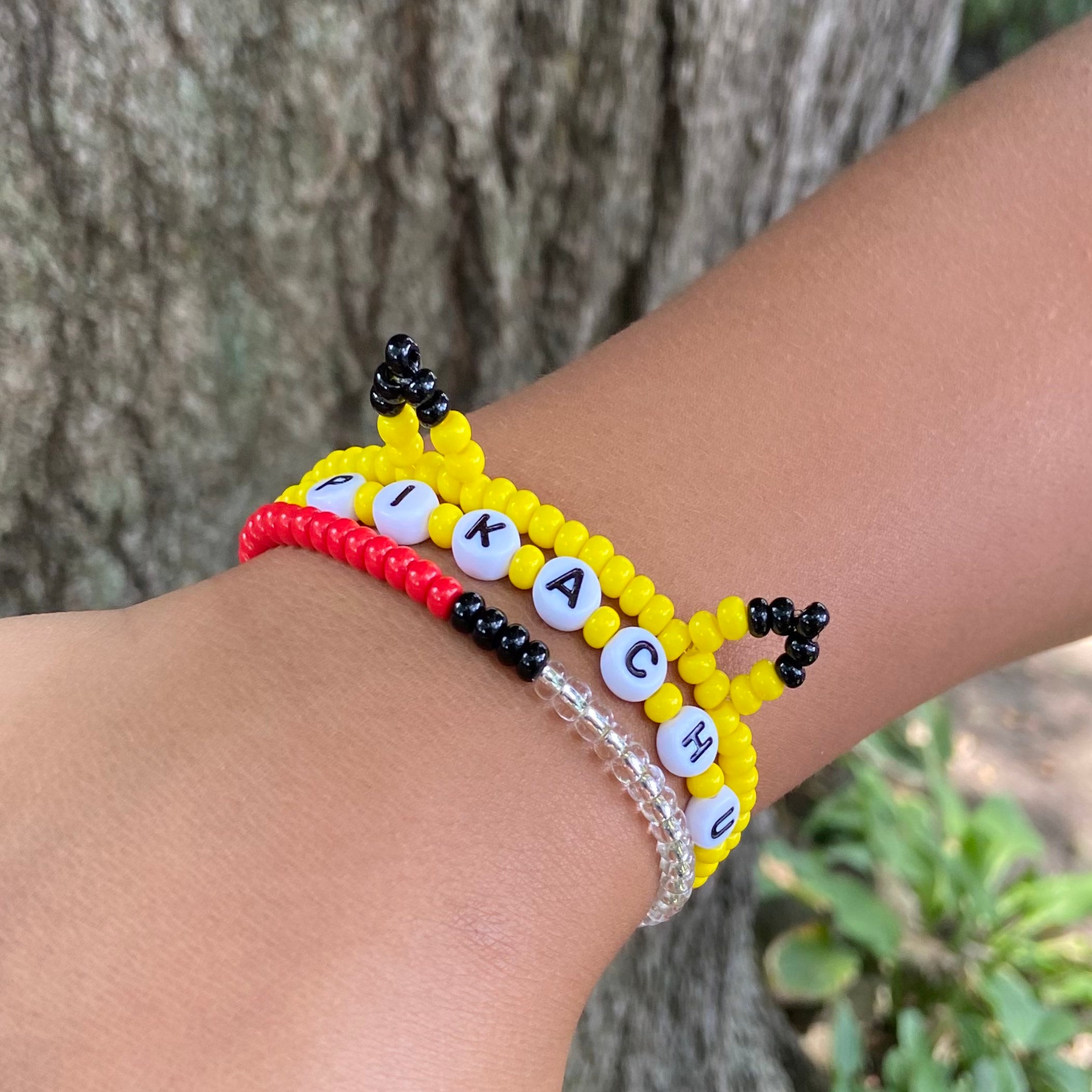 Pikachu Bracelet Pokémon Bracelet Bracelet Anime Bracelet - Etsy