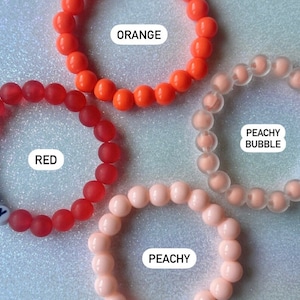 NEW COLORS! Kids Name Bracelet, Personalized Child Jewelry, Letter ...