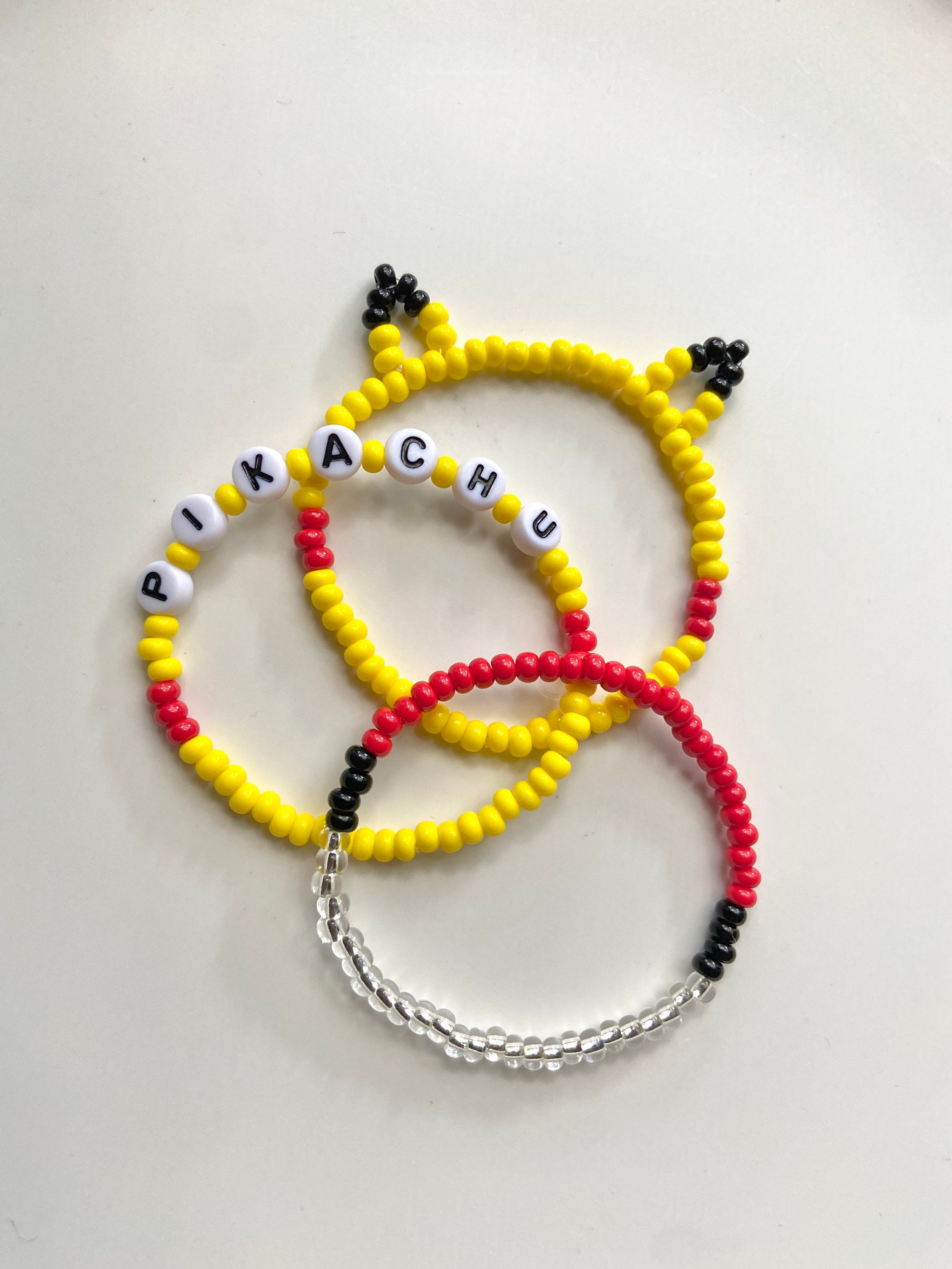 Pikachu Bracelet Pokémon Bracelet Bracelet Anime Bracelet - Etsy