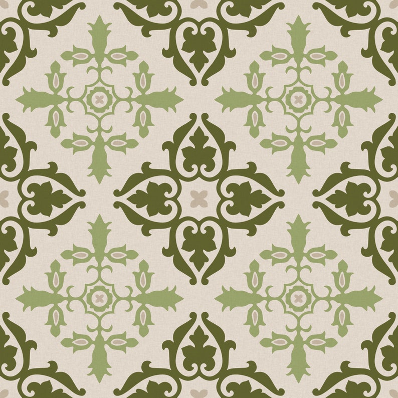 Vintage Floral Celtic Irish Geometric Wallpaper Luxury - Etsy