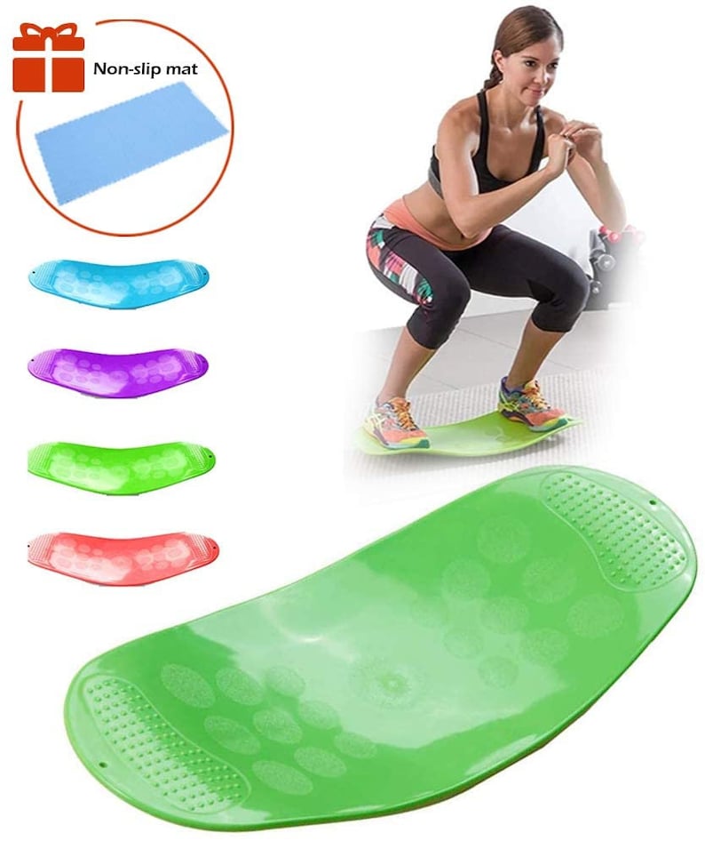 Balance Board Workout Twist Board Balance Fitness Board Yoga Core ...