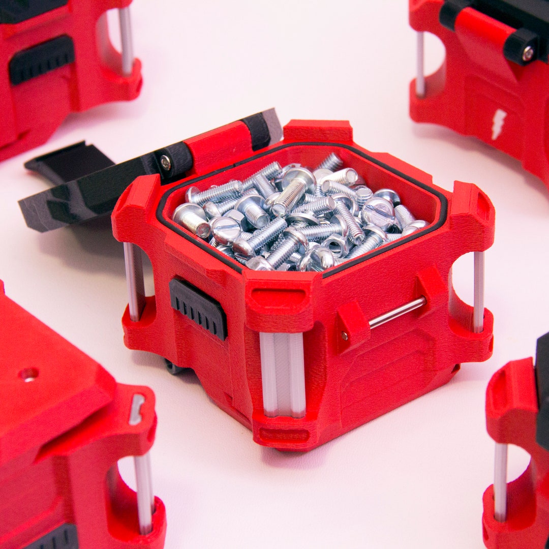 Packout Compatible Storage Container | Inspired by Milwaukee Packout ...