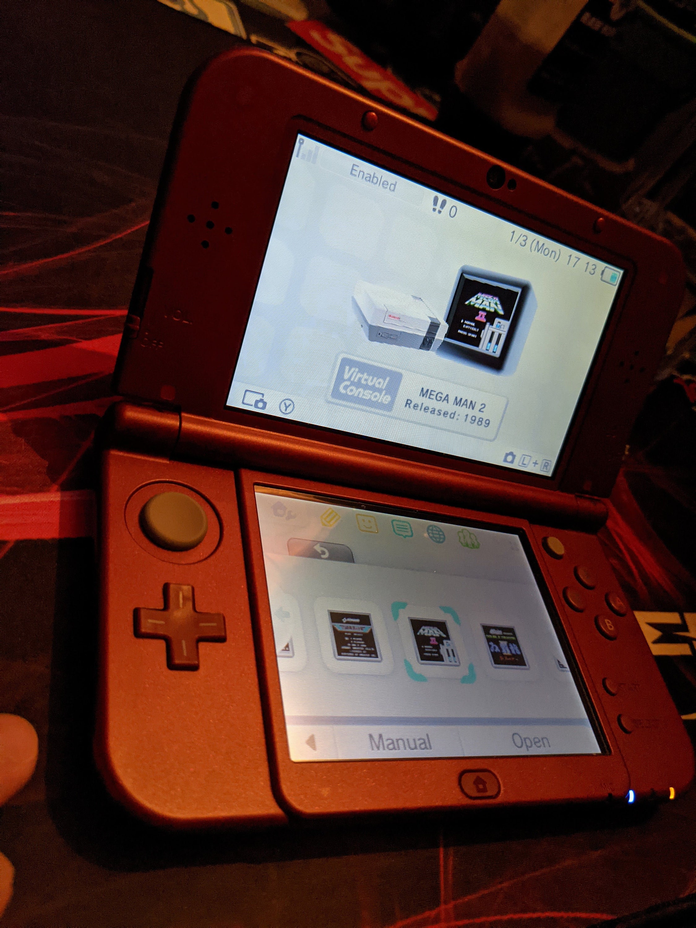 Ultra Rare Red Star Wars Darth Vader Death Star New 3ds Xl Nintendo ...