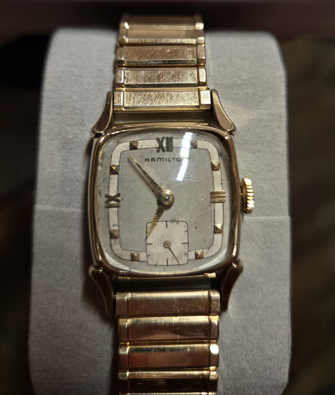 1950s Hamilton Leslie Mechanical Watch: 19J Cal 753, GEMEX Band - Etsy