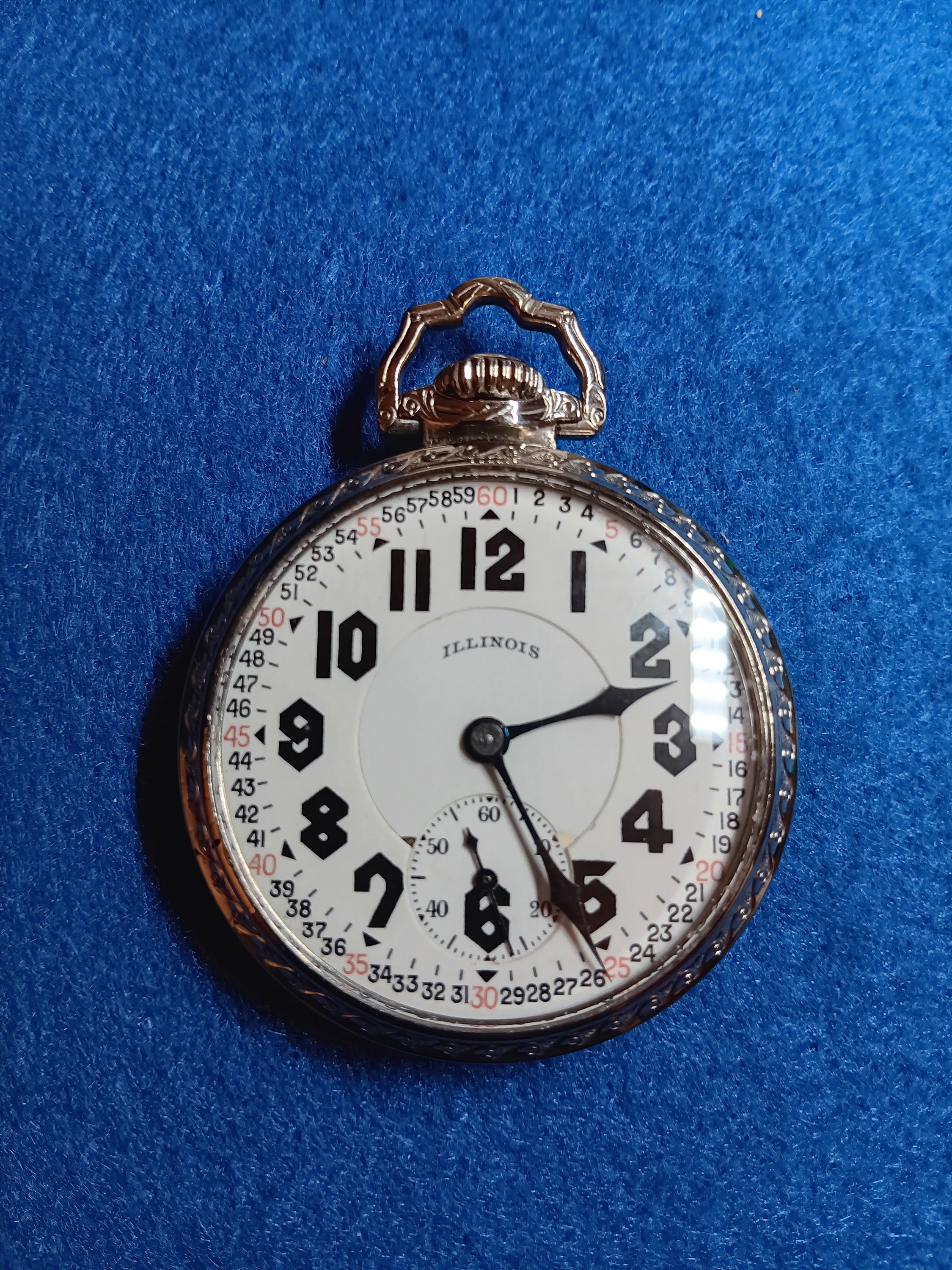 Illinois Pocket Watch sangamo Special 23 Jewels, Size 17, Model 13 ...