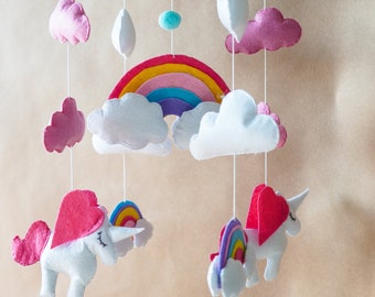 Baby Mobile Unicorn - Etsy