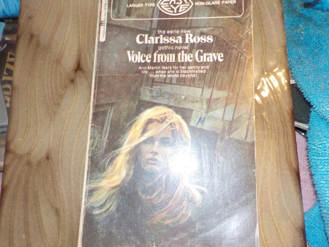 Voice From the Grave by Clarissa Ross 1971. Prestige Books - Etsy
