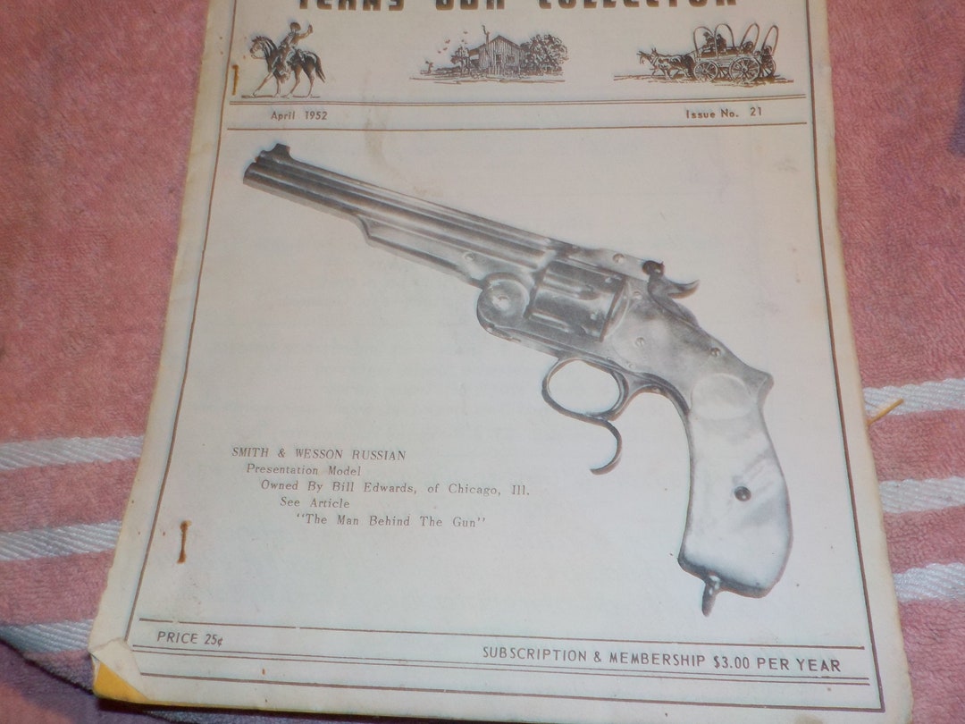 Texas Gun Collectors Magazine April 1952 - Etsy