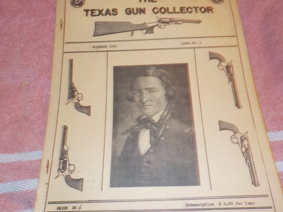 Texas Gun Collector Magazine, November 1950 - Etsy