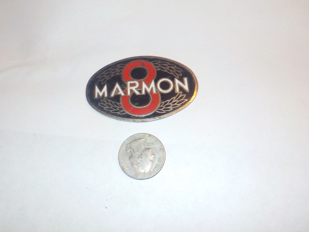 Marmon 8 Car Badge, 1920s - Etsy