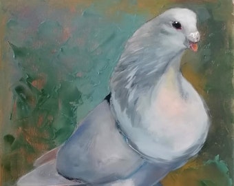 Fancy Dove Painting - Etsy